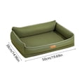 4 Season Dog Bed for Large Medium Dogs Cooling Mat, Removable Washable ...