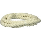Pepperell Cotton Craft Rope: 3-Ply, Natural, 0.5 inches x 5 feet ...