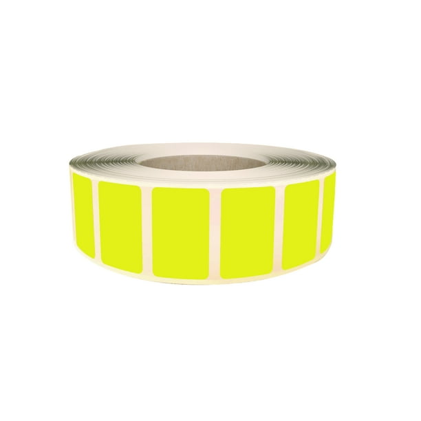 Royal Green Color-Coding Labels Removable Rectangular Sticker Rolls in ...