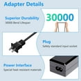 25.2V Adapter Charger Fit For Jet.son Loomis, Omega Using 21.6V Battery ...