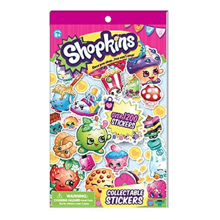 Shopkins Collectible Sticker Book-Over 1200 Stickers | Walmart Canada