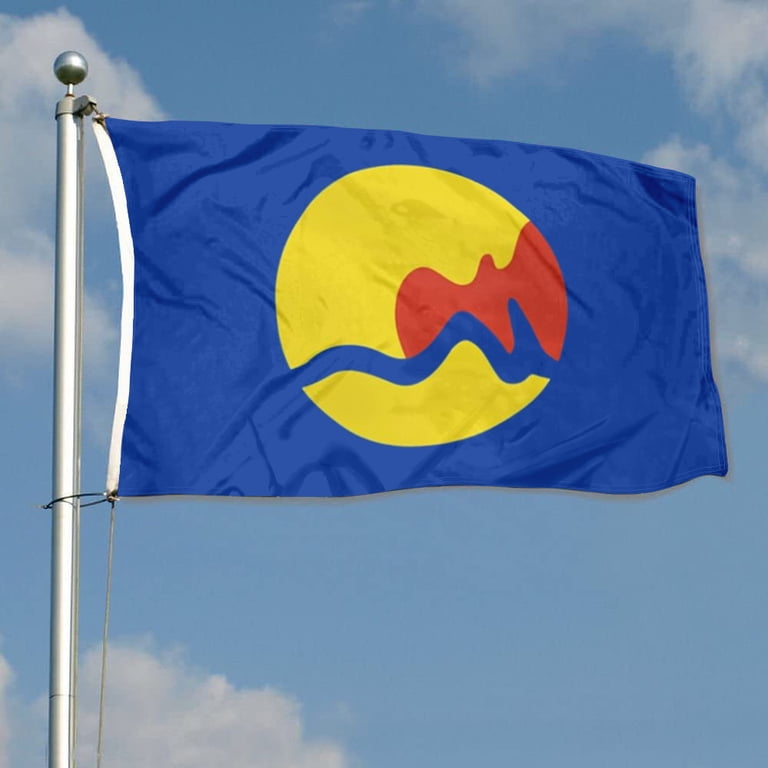 City Of Grand Rapids Flag Flag Of Grand Rapids City, City Of Michigan,