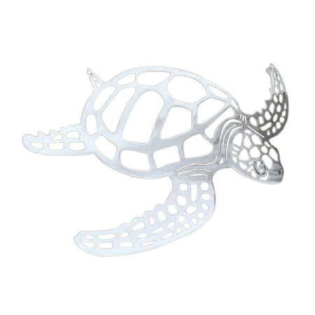 Wrought Iron Turtle Ornament Wall Turtle Statue Figurines Modern Garden ...