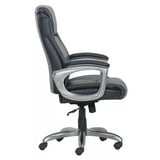 Serta Executive Manager’s Office Chair, Leather Arms, Black/Gray ...