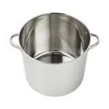Mainstays Stainless Steel 20-Quart Stock Pot with Glass Lid - Walmart.com