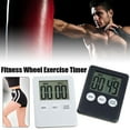 Digital Stopwatch and Countdown Timer with Magnetic Bottom for Fitness ...