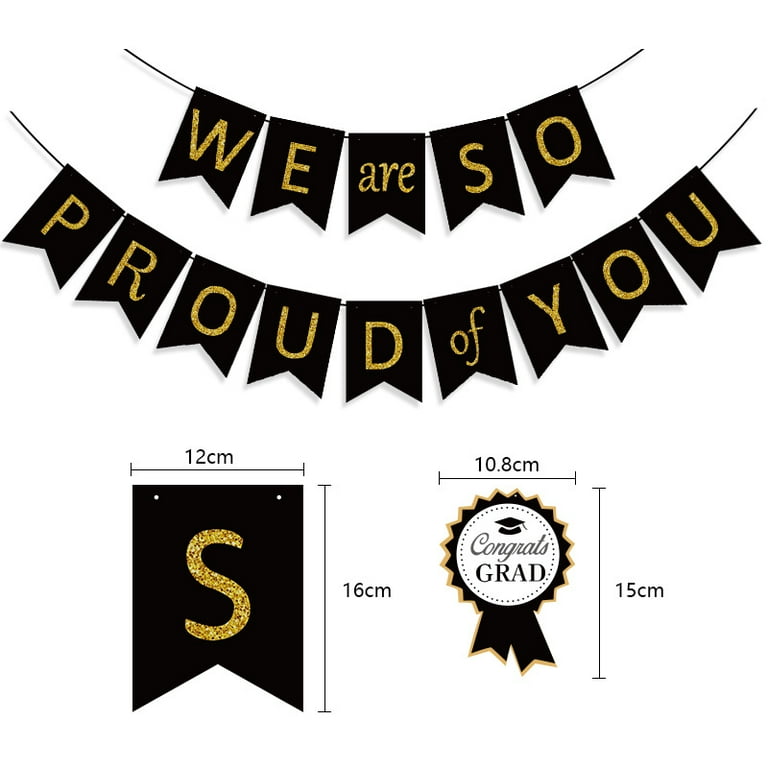 Homemade Graduation Party Banners