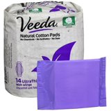 Veeda Ultra Thin Day Pads With Wings, 14 Ct - Walmart.com