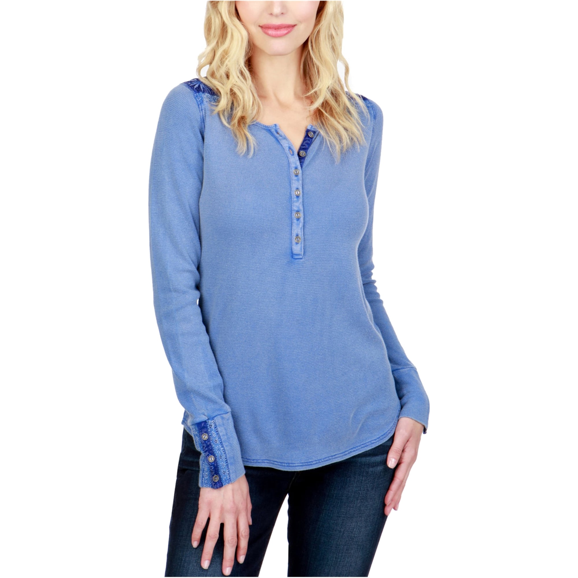 Lucky Brand - Lucky Brand Womens Embroidered Henley Shirt - Walmart.com ... Lucky Brand - Lucky Brand Womens Embroidered Henley Shirt - Walmart.com ...