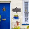 Sungmor Cast Iron Welcome Sign, Vintage Style Decorative Wall Plaque ...
