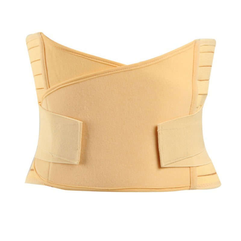 Striped Adjustable Elastic Abdominal Binder Postpartum Belly Waist Slim ...
