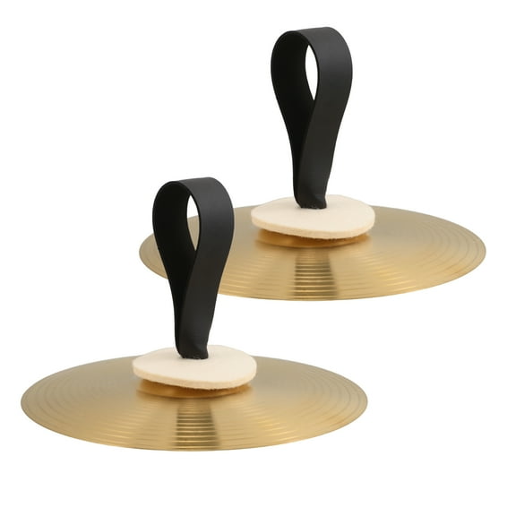 Rushawy Mini Small Hand Cymbals Educational Gong Instrument for Dances ...