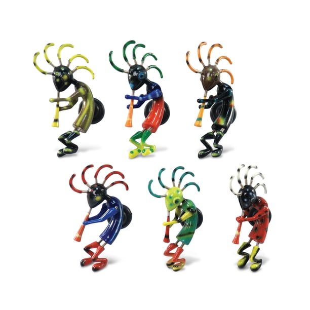 CoTa Global Kokopelli Refrigerator Bobble Magnets Set of 6 - Assorted ...