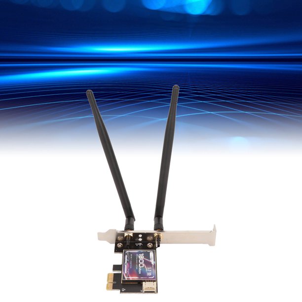 PCIe Card Adapter, 5.2 PCIe WiFi Adapter WPA3 AX1800 WiFi6 Dual 6dBi ...