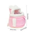 Cat Carrier Backpack, Pink Insulated Winter Cat Carrier Backpack with ...