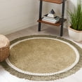 Safavieh Easy Care Machine Washable Handmade Trientje Rug 3' x 3' Round ...