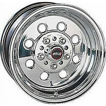 Weld Draglite 15x10 / 5x4.5 5x4.75 BP / 4.5in. BS Polished Wheel - Non ...