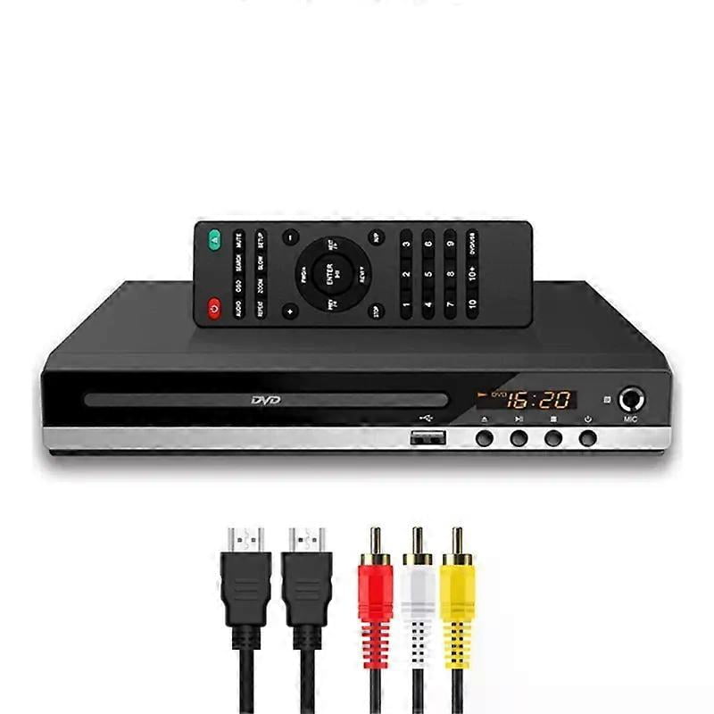 DVD Player VCD CD-Discs Multimedia Player Machine AV-Output with Remote ...