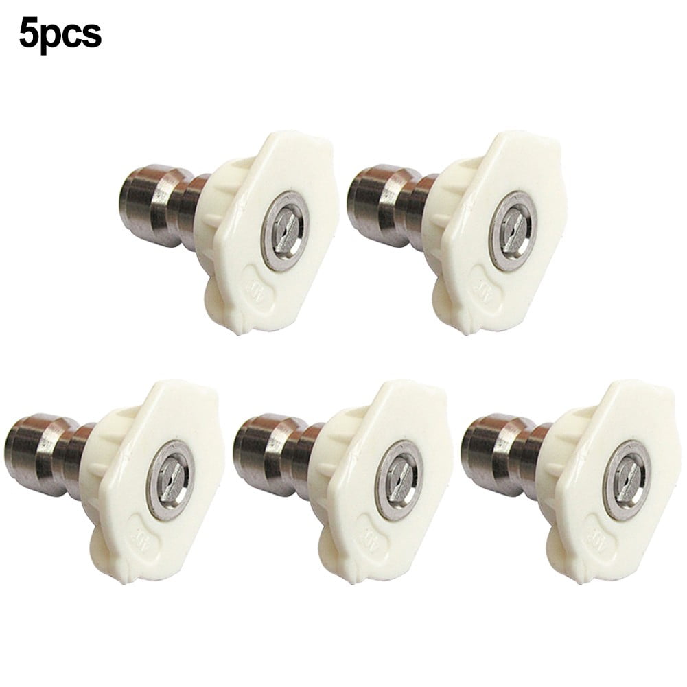 Click here for Mosiee Spray Nozzles White Tip 4000 Psi 5pcs Conne... prices