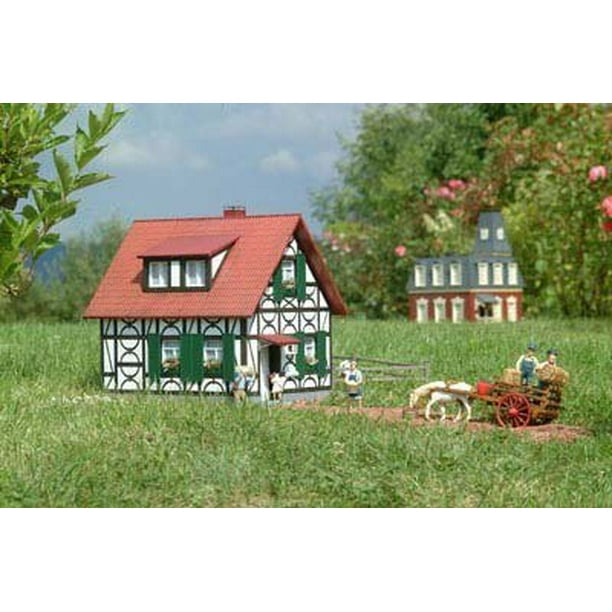 Piko G Scale Model Train Buildings Franks Half Timbered House 62053 ...