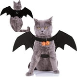 Halloween Cat Bat Wings Pet Costume for Halloween Party Decorations ...