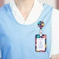 Cute ID Card Holder Lanyard with Clip Badge Holder for School Teacher ...
