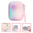 BESTYASH Pink Printer Storage Bag with Shock Resistant Design and ...