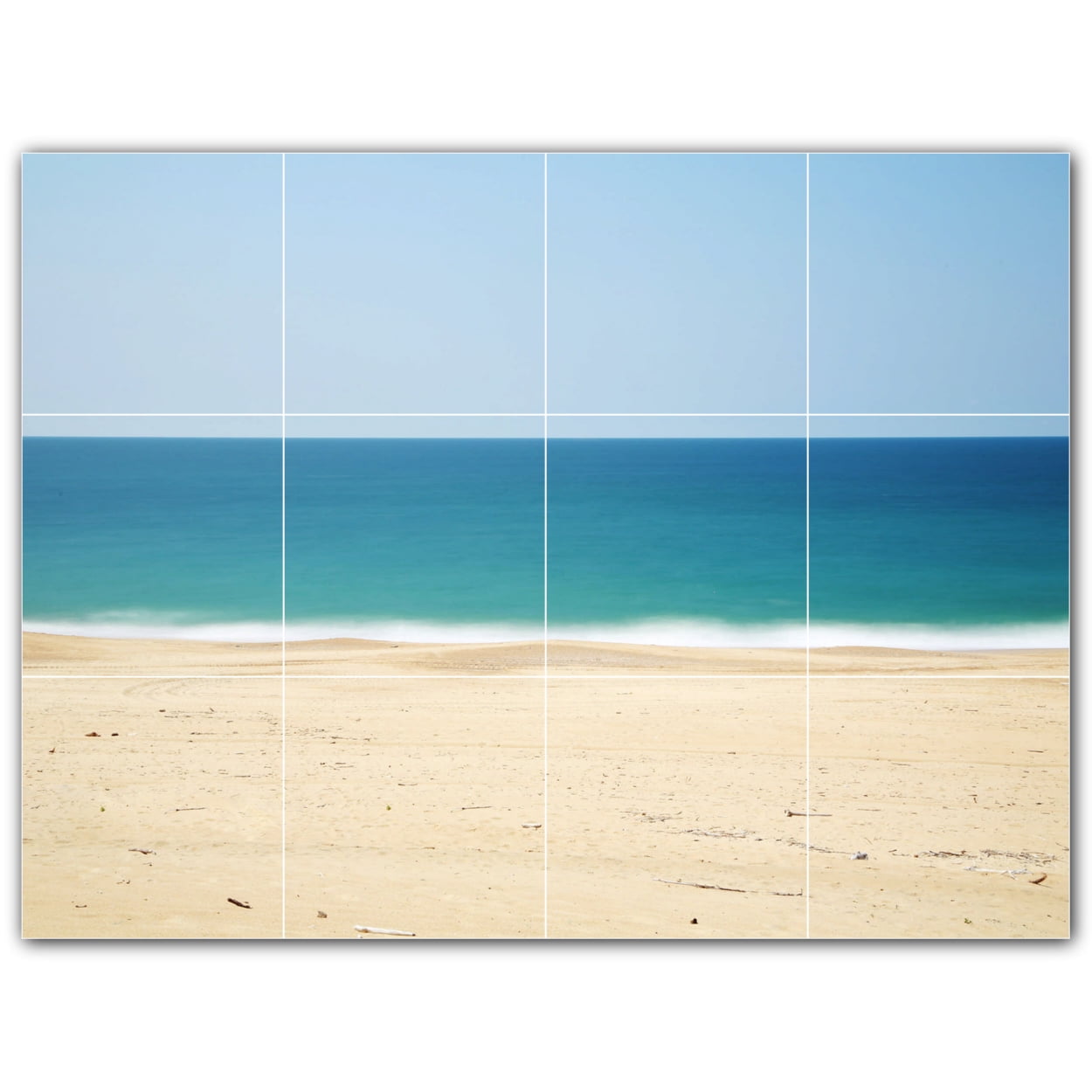Picture-Tiles.com: Beach Ceramic Tile Wall Mural WAL500069-43L. 32"W x ...