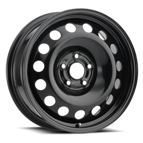 Vision Black Snow Wheel 18x7.5 5x114.3 40et Black Wheel - Walmart.com ...