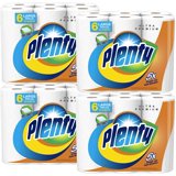 Plenty Ultra Premium Paper Towels, 24 XL Rolls, Super Absorbent, Strong ...