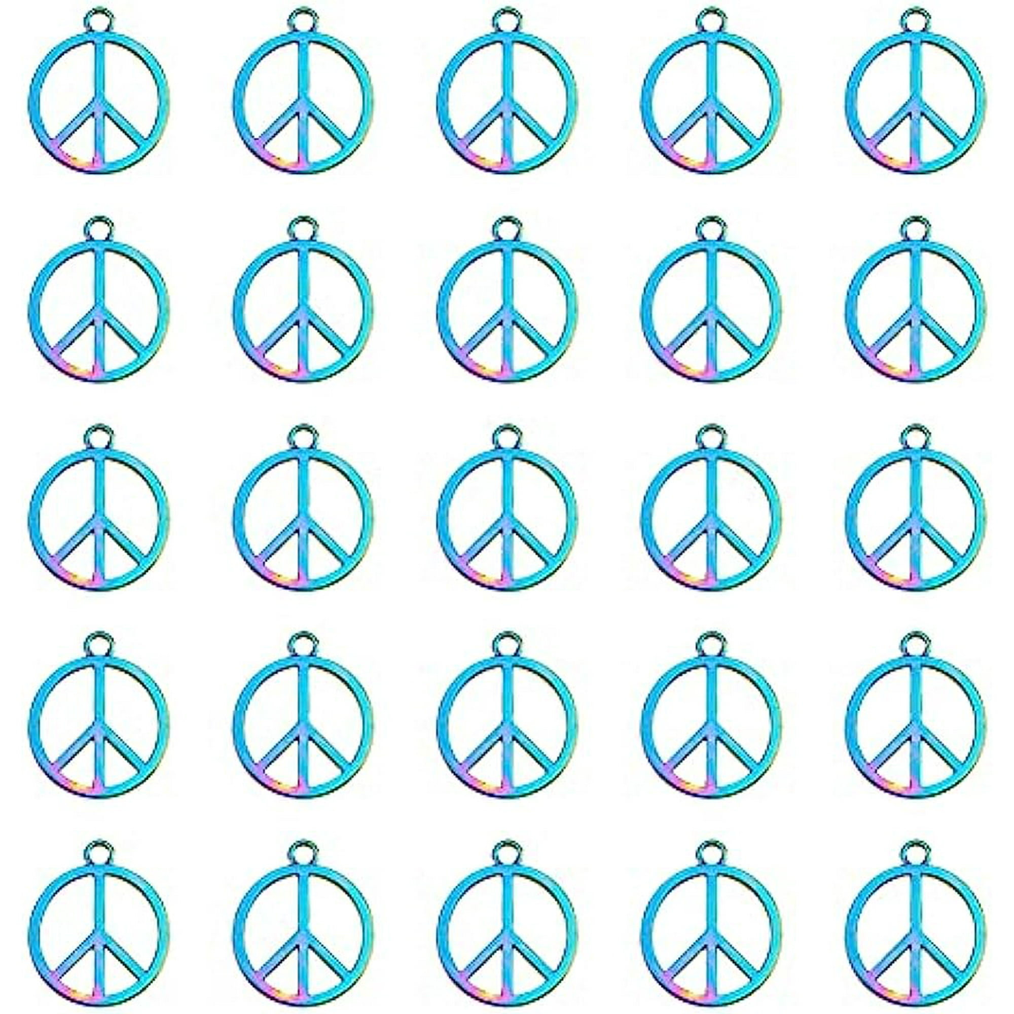 Click here for Nobrand 30pcs Love Peace Sign Pendants Alloy Charm... prices