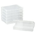 5" x 7" Clear 6-Case Photo Storage Keeper by Simply Tidy - Walmart.com