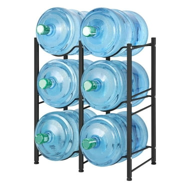 Water Cooler Jug Rack, 4-Tier Heavy Duty Water Bottle Holder Storage ...