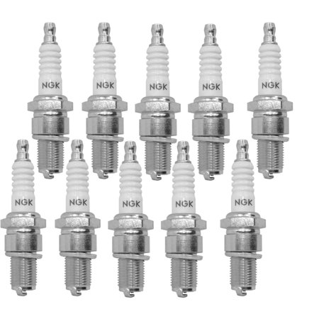 NGK 10 Pack of Genuine OEM Replacement Spark Plugs # BR4HS-10PK ...