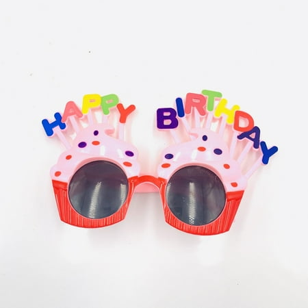 Novelty Birthday Glasses Party Eyeglasses Birthday Party Props 3 Pac ...