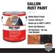 AGS Rust Solutions Matte Black Rust Paint - 1 Gallon - Walmart.com