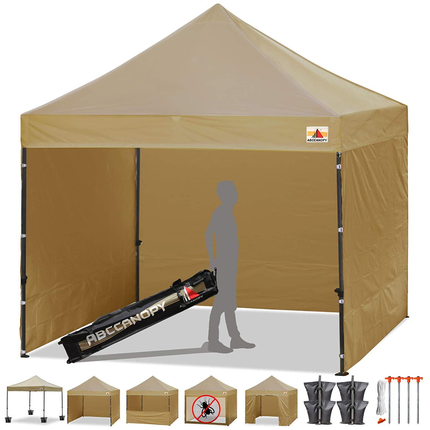 Buy ABCCANOPY Tents Canopy Tent 10 x 10 Pop Up Canopies Commercial ...