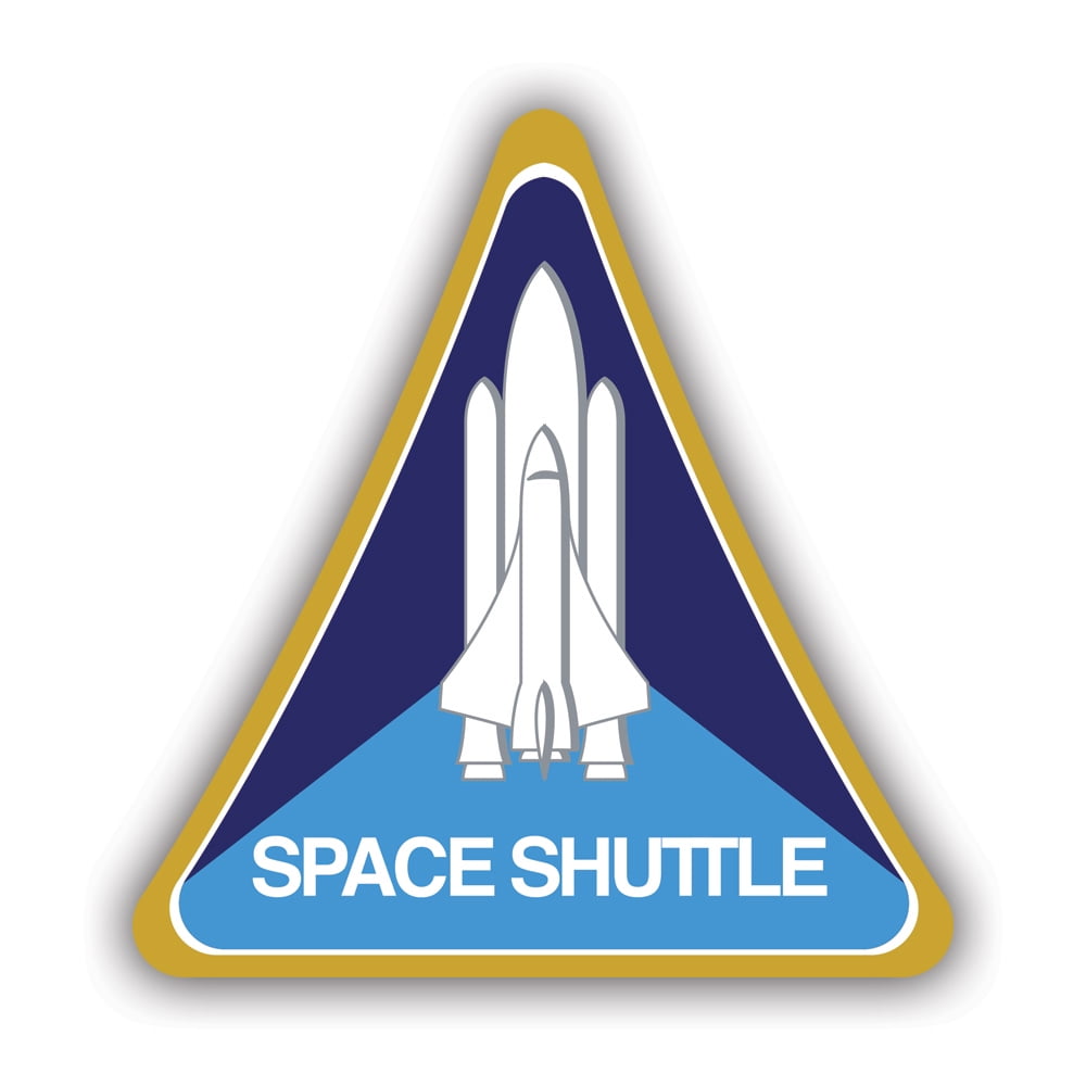 Space Shuttle Program Sticker Decal - Self Adhesive Vinyl ...