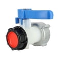 Butterfly Valve With Aluminum Floating Nut For 1000 Liter Ibc Tank ...