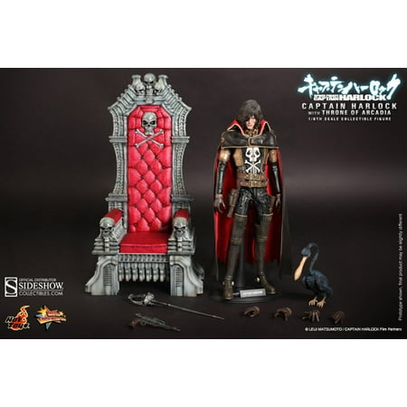 Space Pirate Captain Harlock 12 Inch Action Figure 1/6 Scale MMS ...