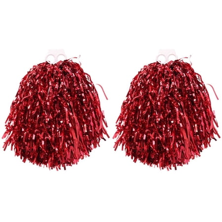 Fortunenine Cheerleading Pom Poms,1 Pair Plastic Ring 50g Cheering ...