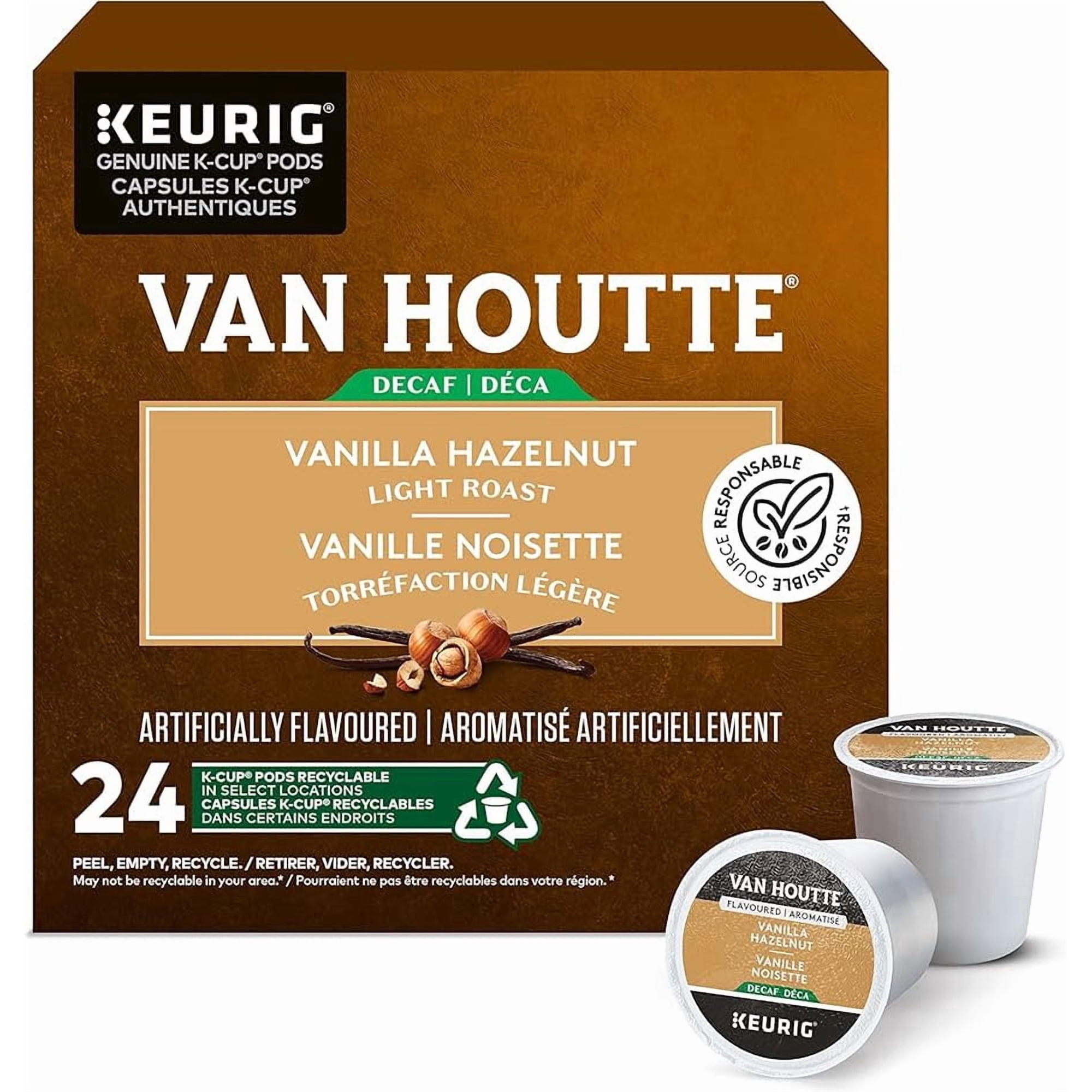 Click here for Van Houtte Decaf. Vanilla Hazelnut Keurig K-Cup Po... prices