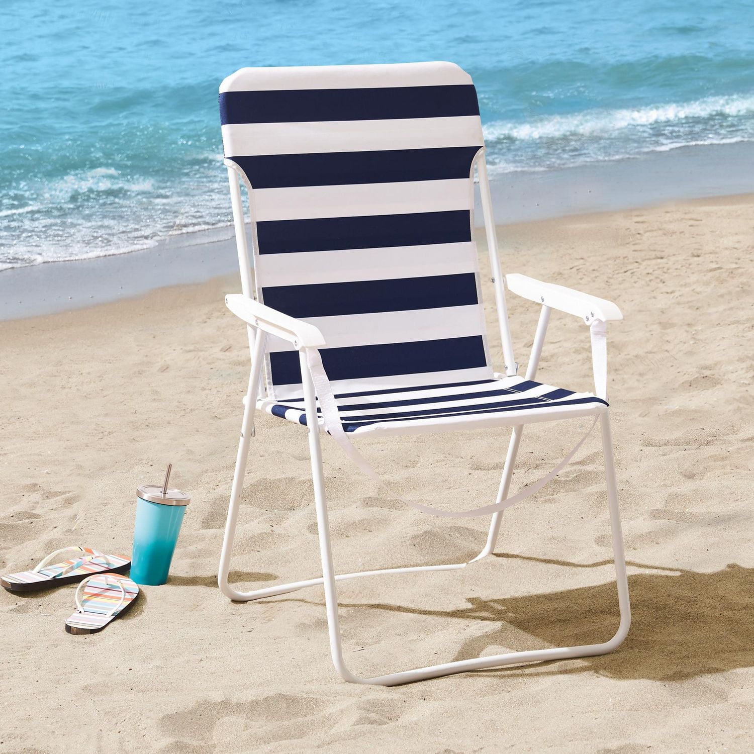 Mainstays Folding Beach Chair, 2 Pack - Walmart.ca