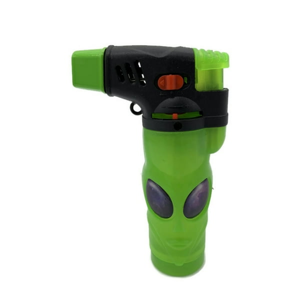 Alien Torch Lighter - Glow in The Dark - Refillable Butane - Walmart.com