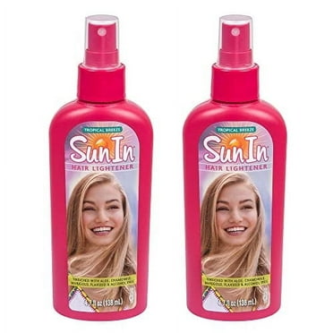 Sun In Original Spray-In Hair Lightener, Tropical Breeze , 4.7-Ounce ...