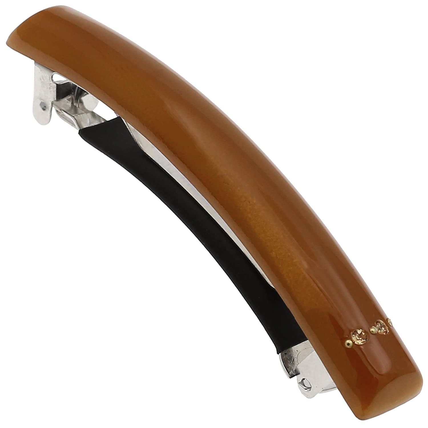 Rectangle No-Slip Barrette with Swarovski Crystals - Walmart.com