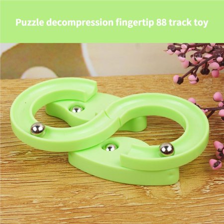 88 Finger Track Toy Decompression Fingertip Toy Small Slide Ball Track ...