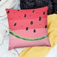SHANXI Watermelons Throw Pillow Covers with Black Seeds Red Green ...