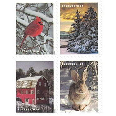 USPS Forever Stamps, Book of 20 - Walmart.com