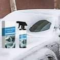 Qnjujn Car Window Deicing Spray for Winter, Fast Ice Melter and ...